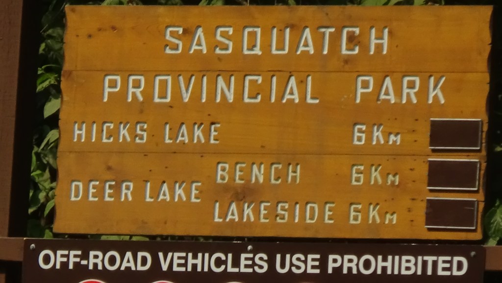 Sasquatch Provincial Park and Harrison Hot Springs, the ”Sasquatch ...