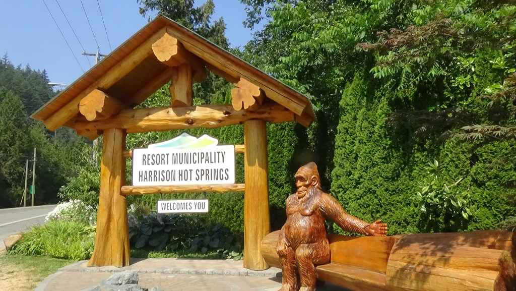 Sasquatch Provincial Park and Harrison Hot Springs, the ”Sasquatch ...