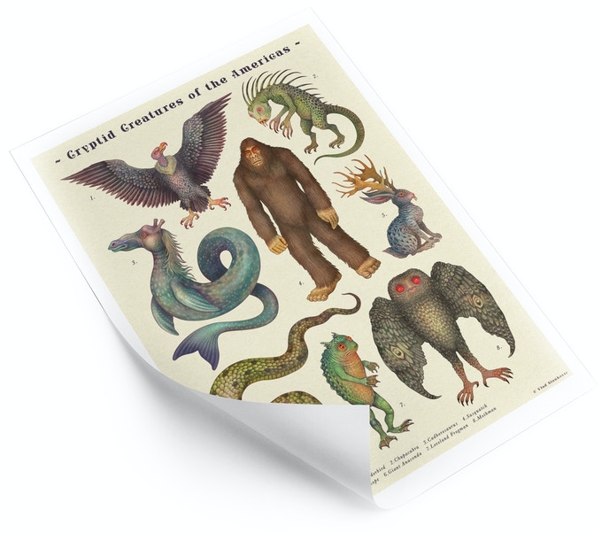 The Illustrated Encyclopedia of Cryptozoology, by Vlad Stankovic ...
