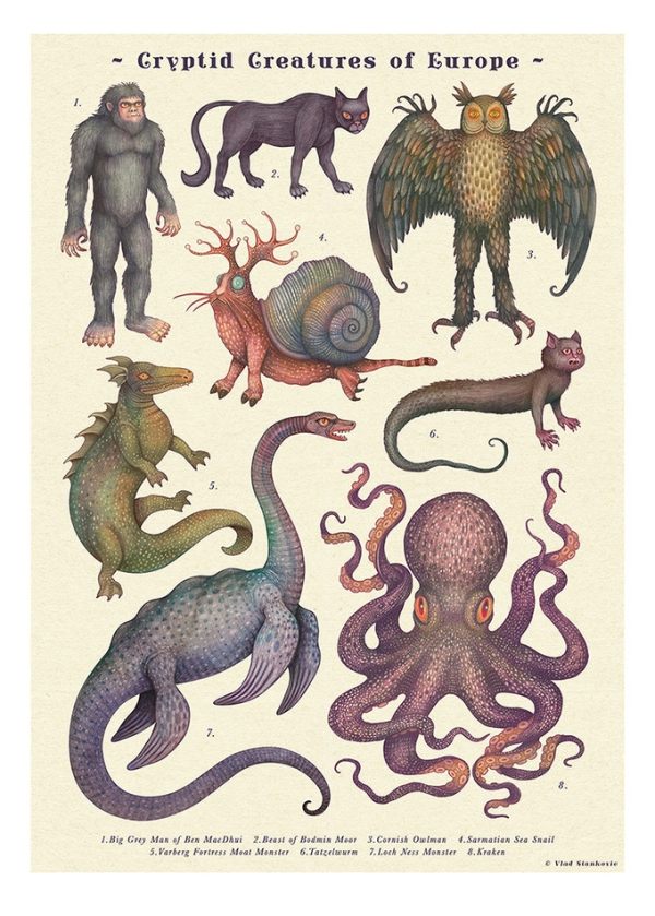 The Illustrated Encyclopedia of Cryptozoology, by Vlad Stankovic ...