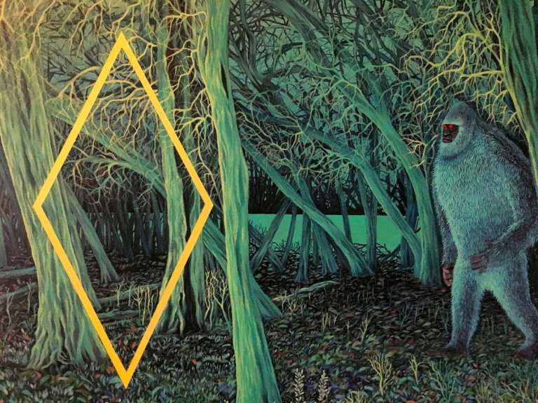 Artist Greg Allen speaks of the interdimensional Sasquatch on CBC ...