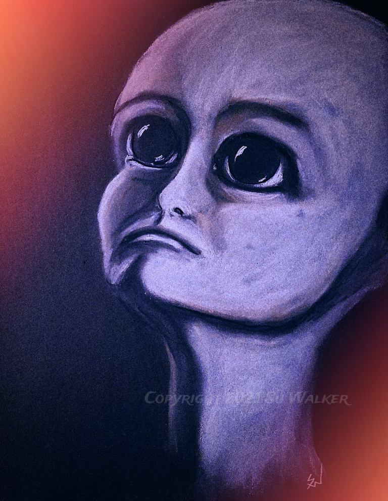 Su Walker captures aliens and Sasquatch, by Carl Knauf – Sasquatch ...