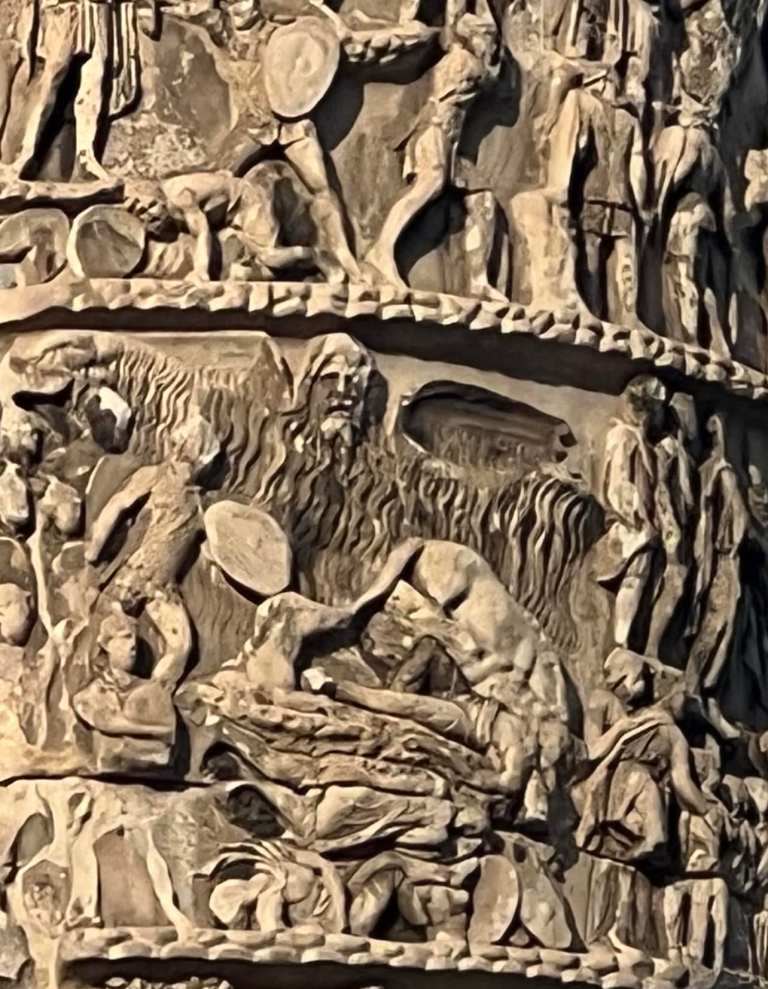 Giant Hairy Humanoid depicted in Ancient Rome – Sasquatch Close ...