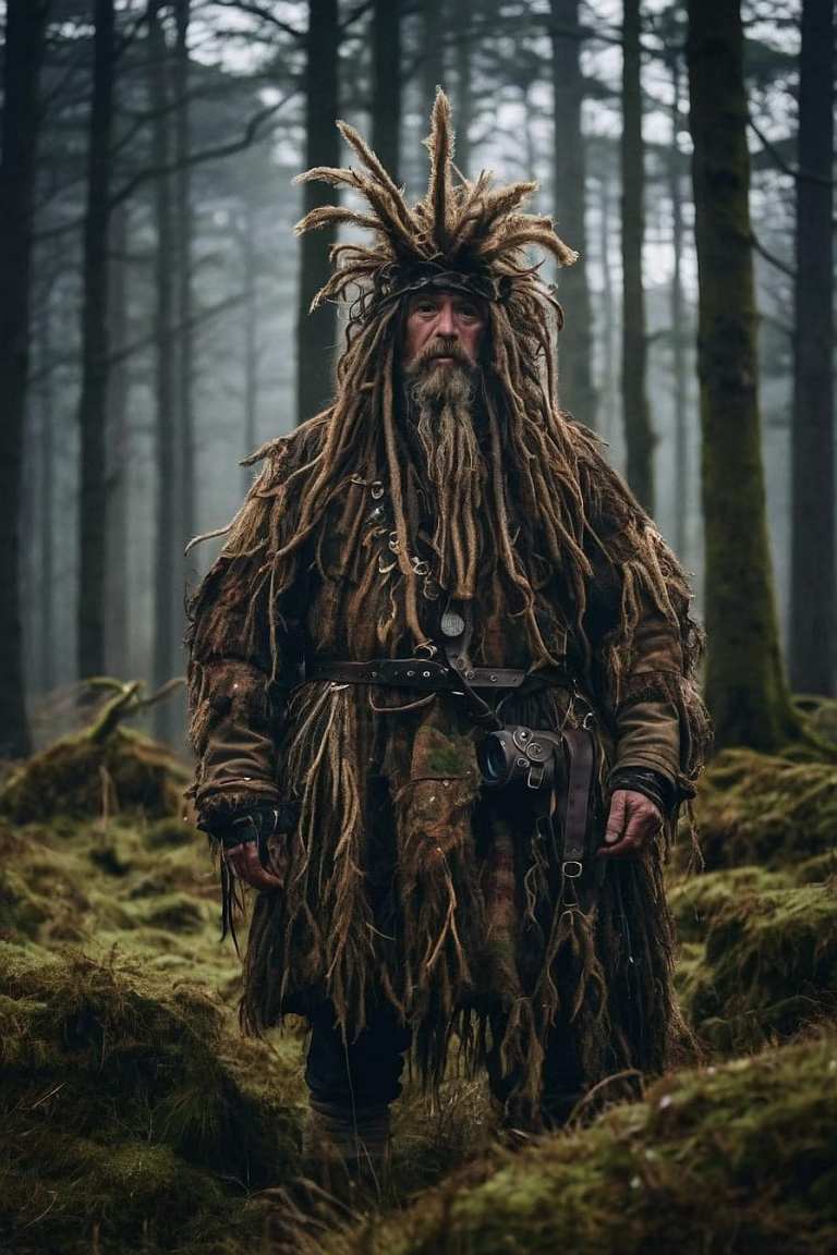 The Ghillie Dhu from Scotland – Sasquatch Close Encounter Network for ...